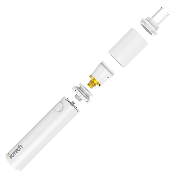 torrch-vape-pen-white-components - Torrch